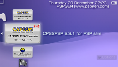 CPS1PSP - CPS2PSP - MVSPSP compatibles avec les PSP-3000 en 5.03GEN ...