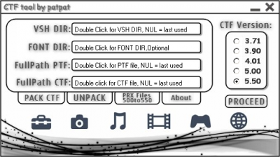 CTF Tool GUI for 5.50 : un utilitaire de gestion de CTF pour remplacer CTF Manager - GAMERGEN.COM