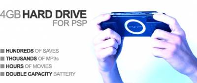 Datel 4Go Hard Drive Pour PSP - GAMERGEN.COM