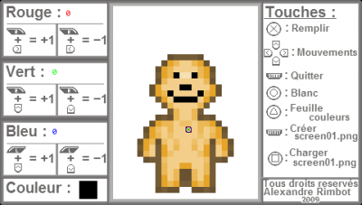 Télécharger PsPixel : Pratiquez le Pixel Art sur votre PSP - GAMERGEN.COM