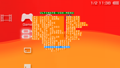 Ultimate VSH Menu v1.07 : à télécharger d'urgence - GAMERGEN.COM